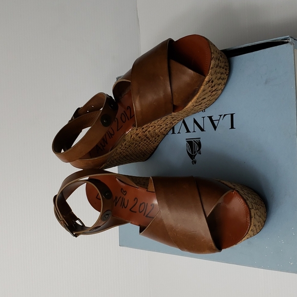 LANVIN Paris | Shoes | Lanvin Wedges | Poshmark
